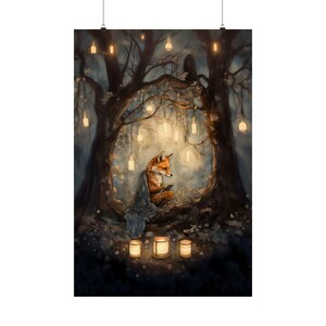 Fox Gifts, Vintage Fox Print, Fox Poster, Fox Wall Art, Fox Print ...