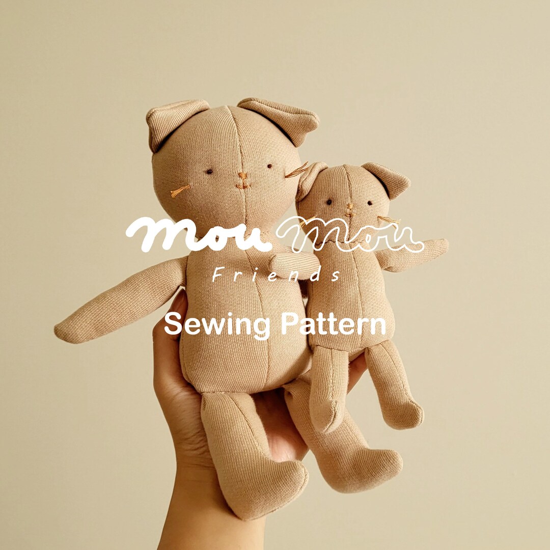 Laura the Cat PDF Sewing Pattern - Etsy