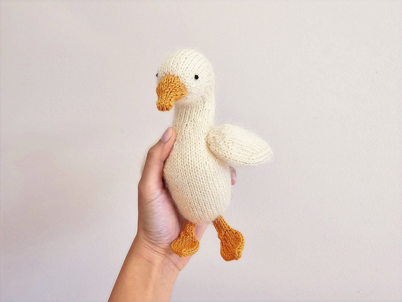 Goose Toy Knitting Pattern PDF/ Baby Gift / Kids Soft Toy/ Baby Gift ...