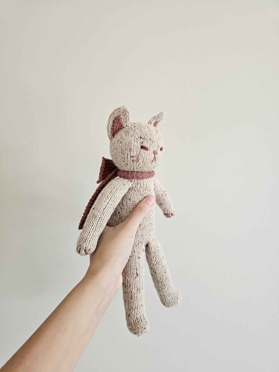 Cat Knitting Pattern PDF: Mochi Cat Doll - Etsy