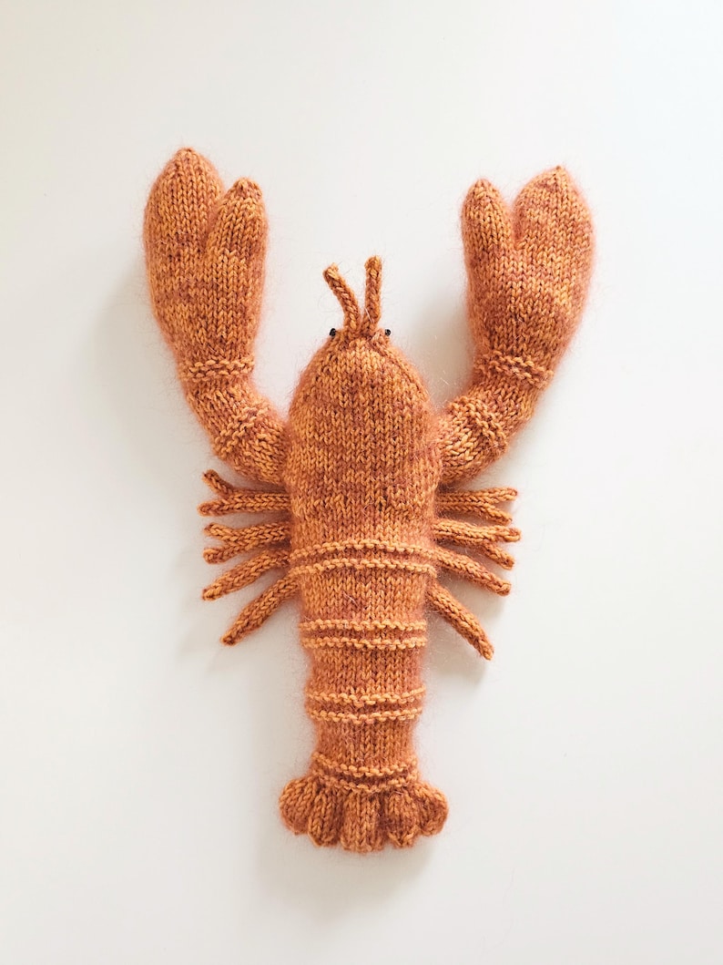 Lobster Toy Knitting Pattern PDF/ Baby Gift / Kids Soft Toy/ Baby Gift ...