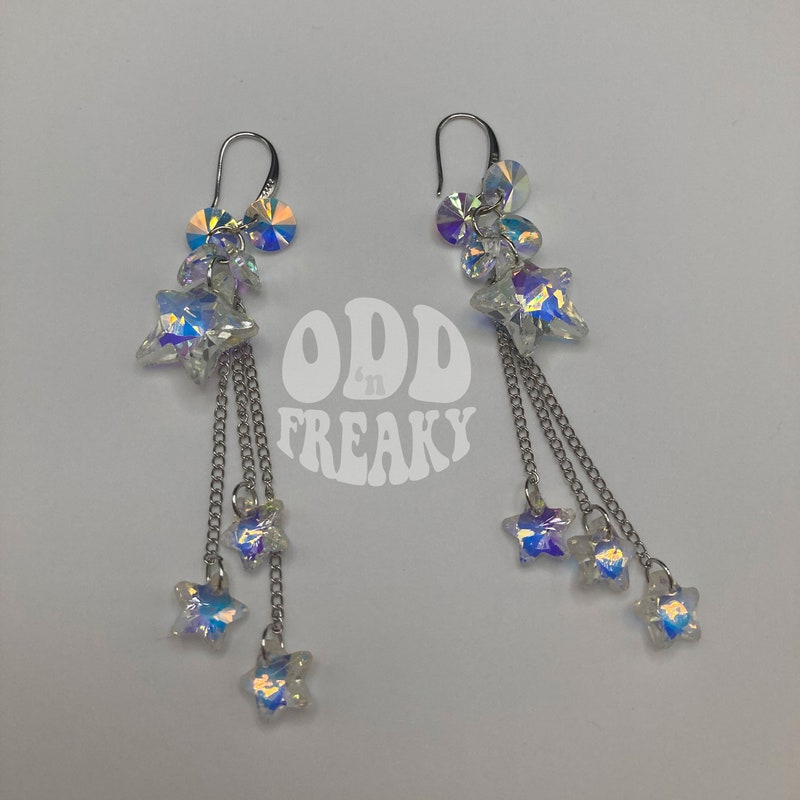 Star Earrings - Etsy