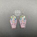 Pastel Goth There Better Be Dogs Cute Coffin Earrings - Etsy
