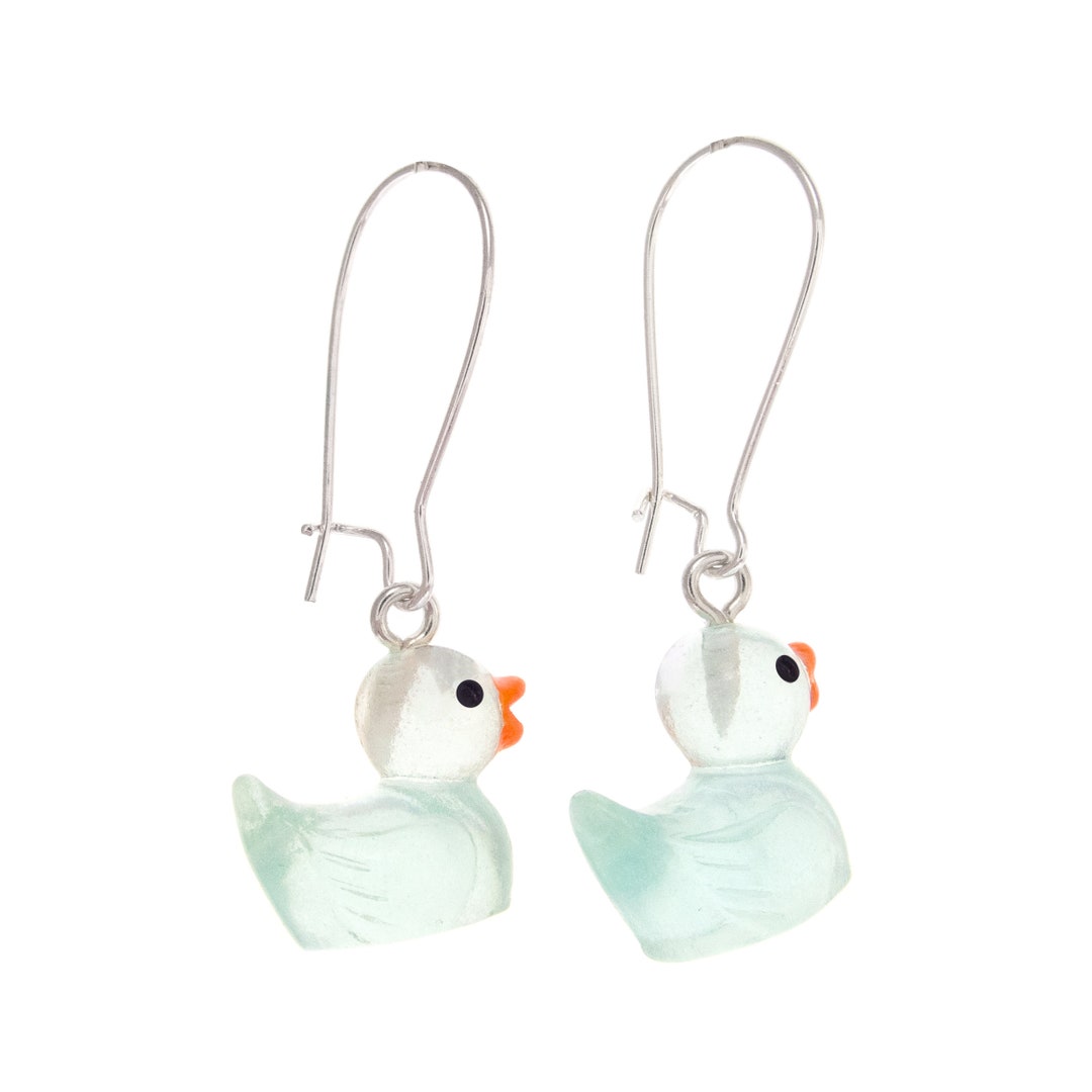 Earrings Female Programmer Gift. Rubber Duck Programming Girlfriend ...