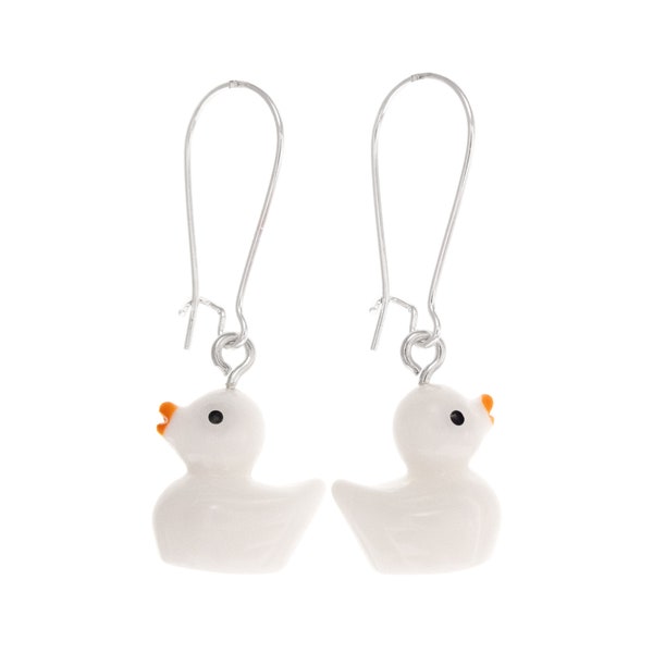 Rubber Duck Earrings - Etsy