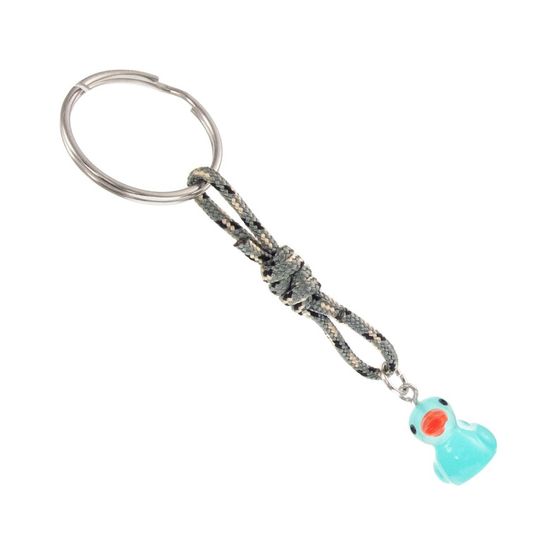 Duck Programming Keychain Blue Rubber Duck In Coding Computer Programmer Ts For Debugging