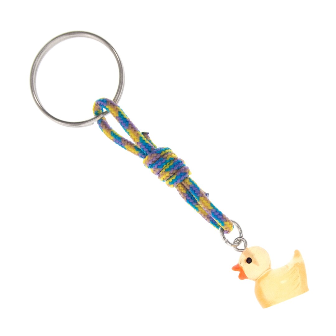 Rubber Duck Programming, Funny Programming Gift. Yellow Rubber Duckie Keychain. Computer ...