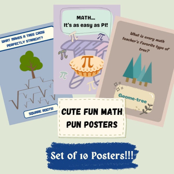 High School Math Printables - Etsy