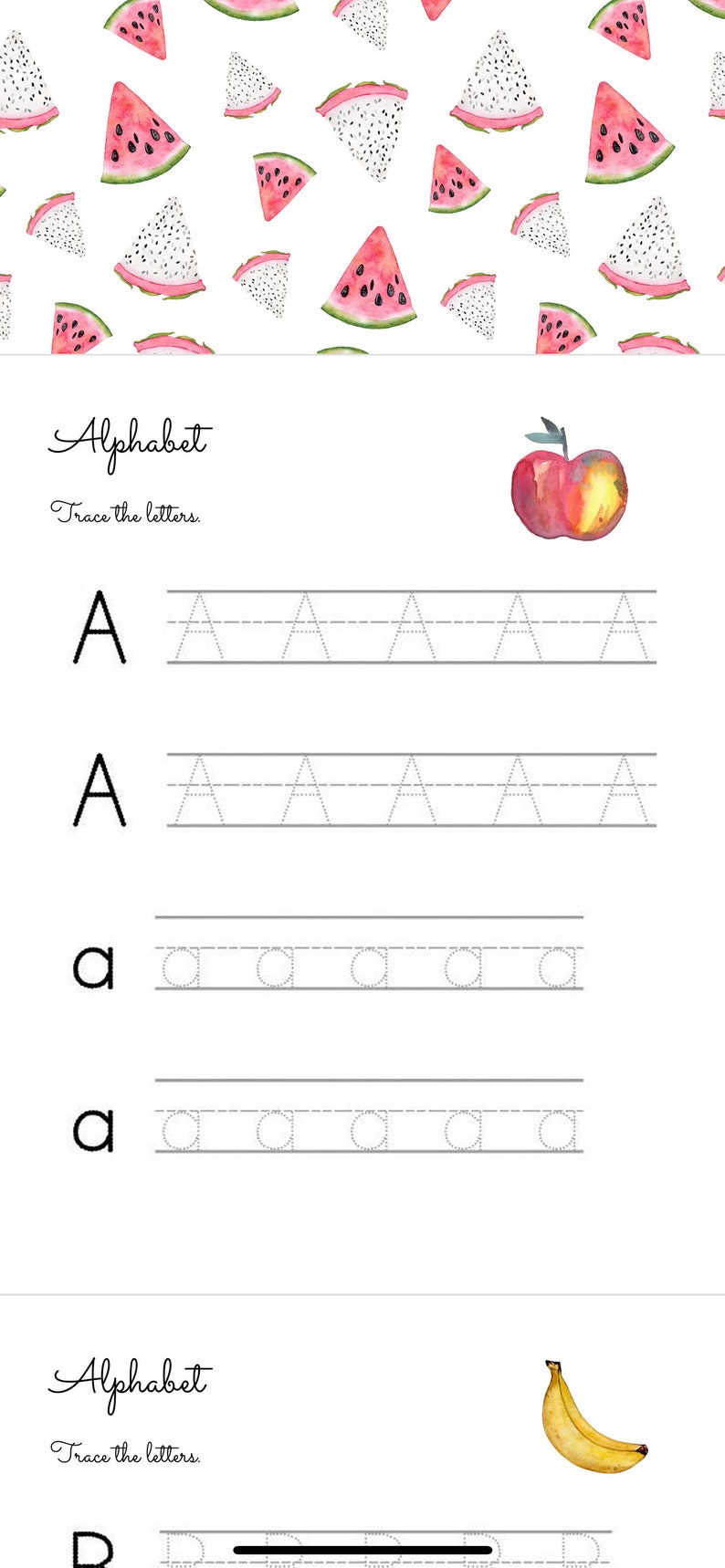 Handwriting Practice Sheets - Etsy