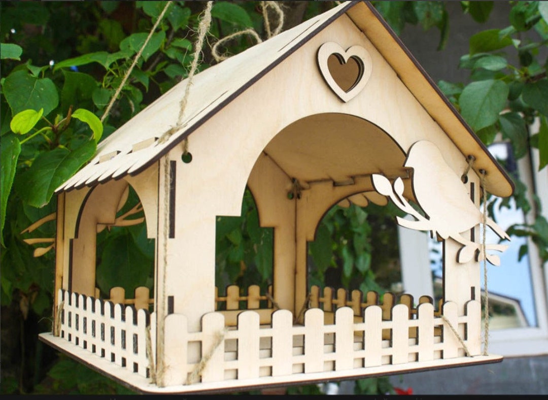 Feeder 3D Model Puzzle Cut File Vector Cdr Svg Dxf Files Cnc Instant ...