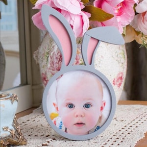 Bunny- Ears Hanging Photo Frame 3d Model Puzzle File Cdr Dxf Vector ...