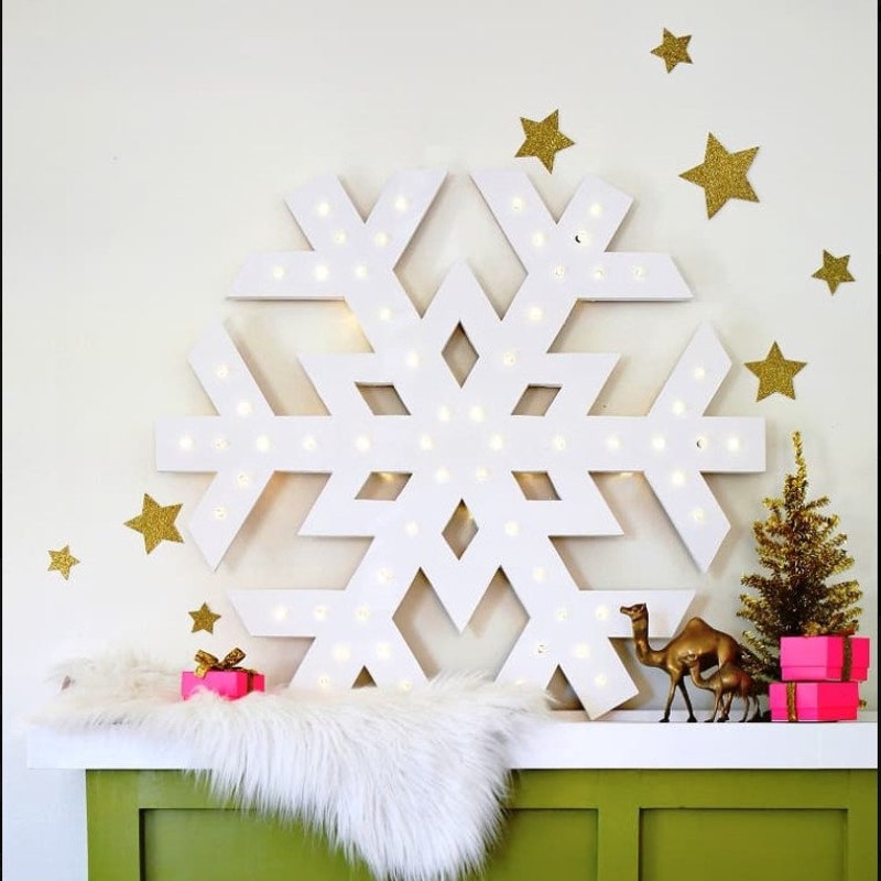 Snowflake Home Decor - Etsy