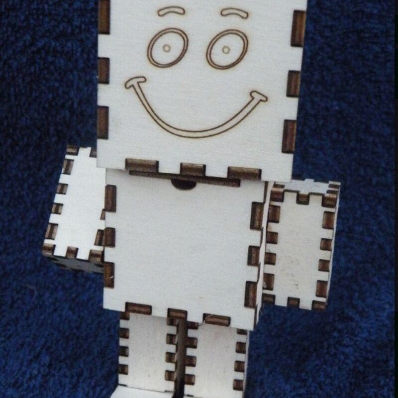 Wood Robot - Etsy
