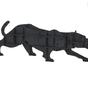 Tiger- Shelf 3d Model Puzzle Dxf Cdr Tiger- 3D Wwooden Files Cnc Dxf ...