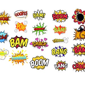 Boom- Svg Png Cut File Vector Digital Cricut Silhouette Instant ...