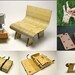 Mini Chair Svg Dxf 3D Model Puzzle Cut File Decoration Wooden ...