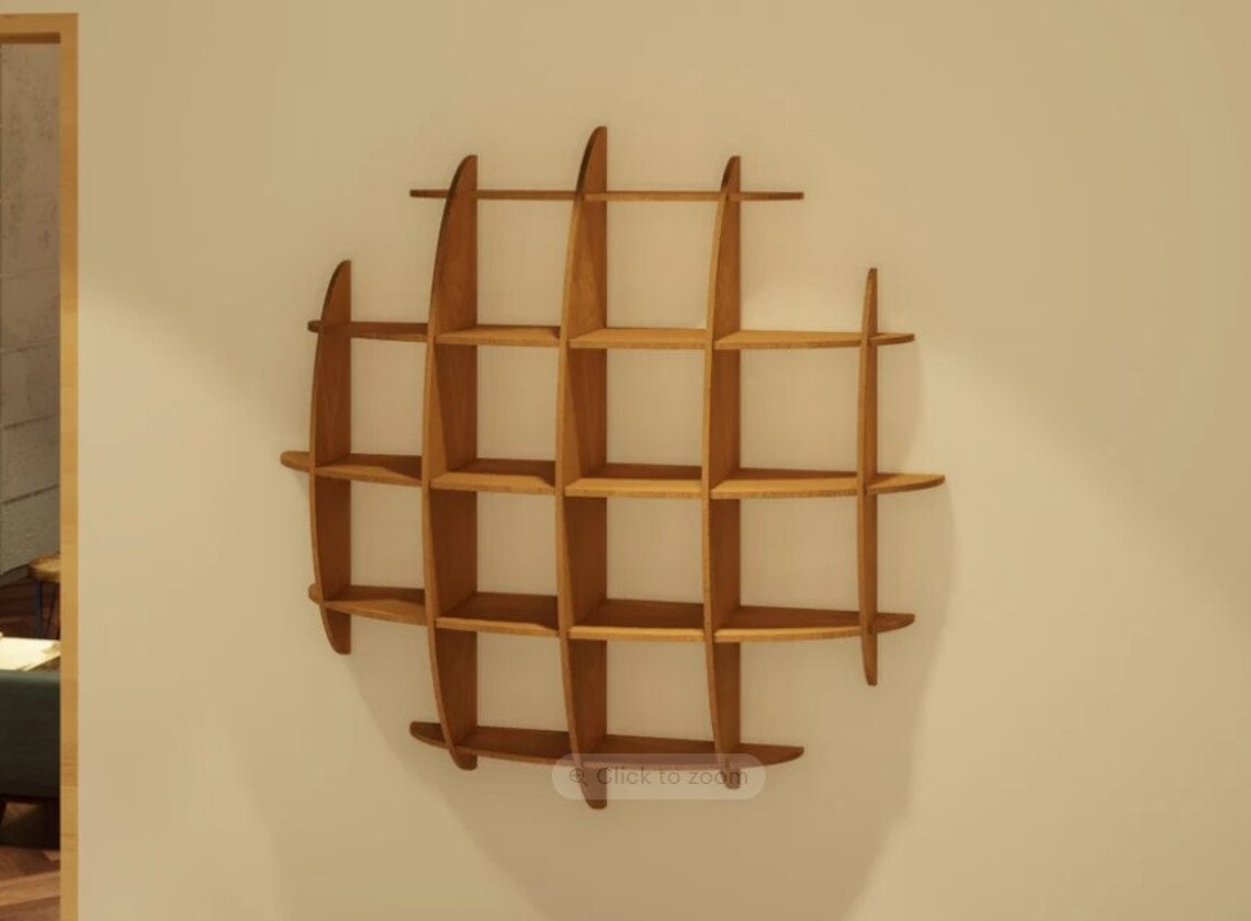 Sphere Shelf 10mm Model Puzzle Cut File Vector Cdr Svg Dxf - Etsy