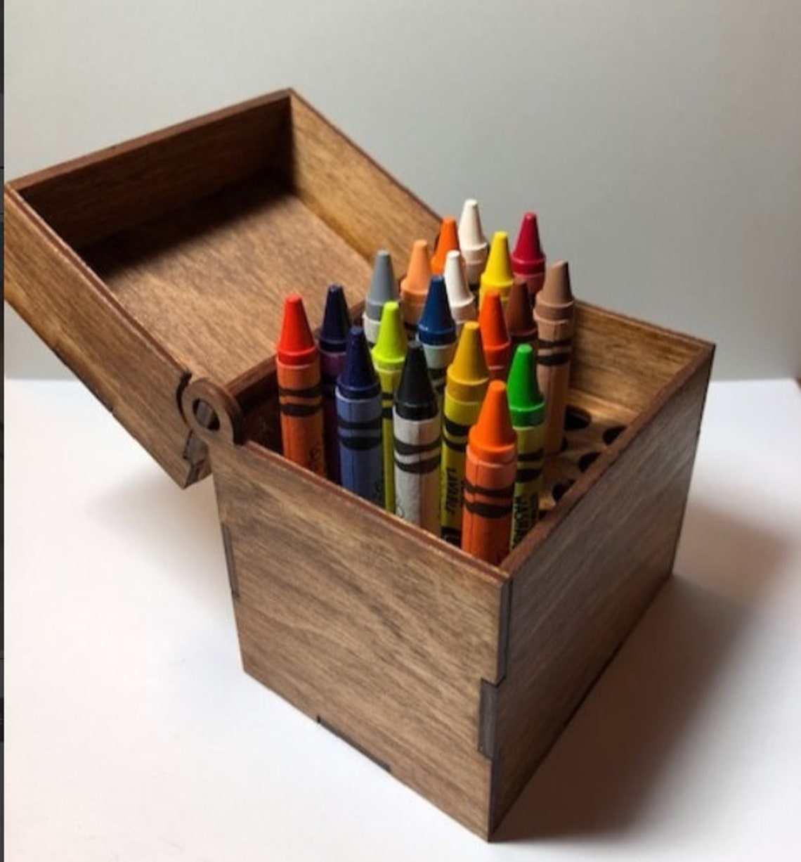 3D Model Puzzle Crayon-box-svg File DXF - Cdr Cut File Cnc Vector ...