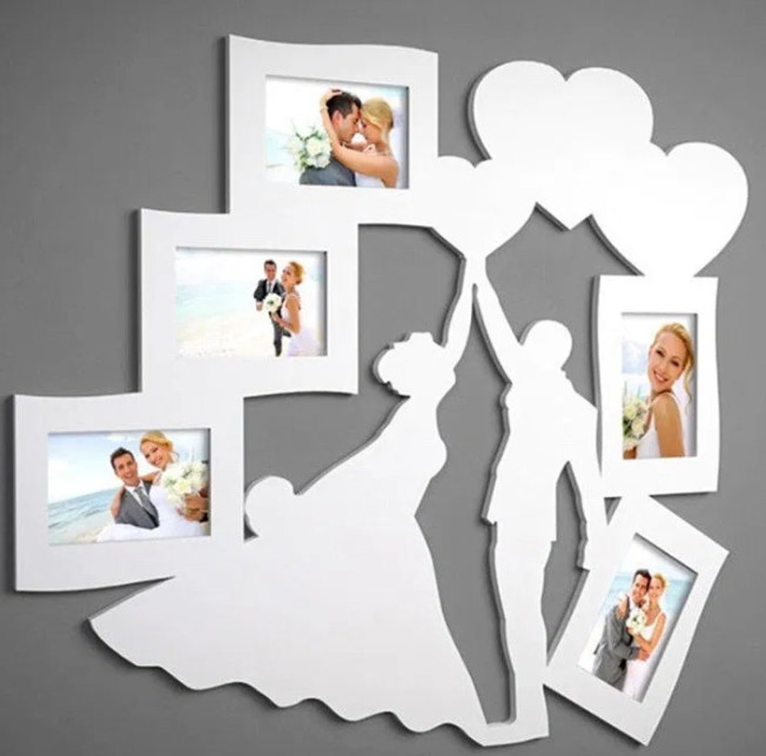 Couple -photo Frame CNC Laser Cutting Cdr Dxf Vector Cnc Files Instant ...
