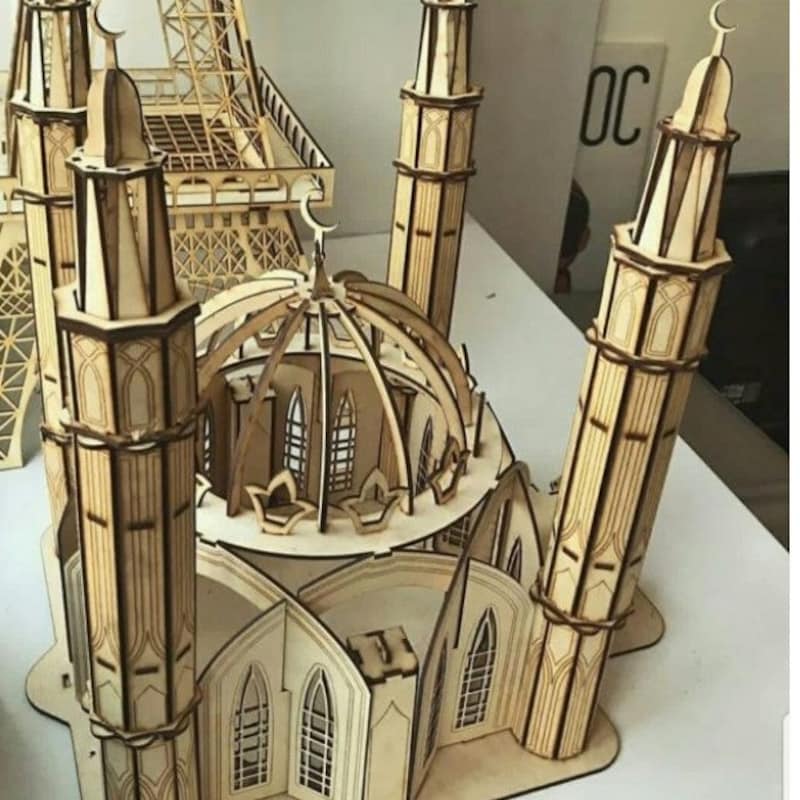Mosque Model - Etsy