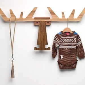 Moose Head Coat Rack Puzzle 3D Model Laser Cut Files Cnc Laser Cut ...