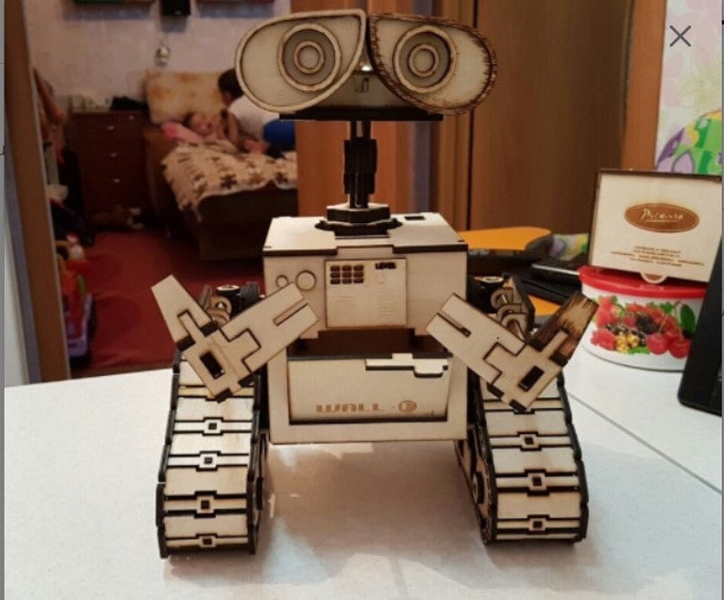 Wall Model 3D Puzzle Cdr Dxf Robot Wall Laser Cnc Vector File - Etsy UK