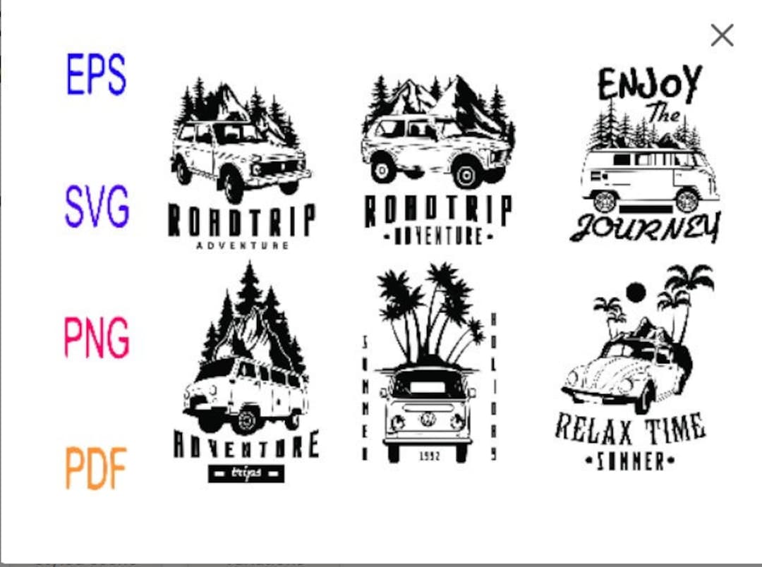Road Trippin Svg Cut File Road Trippin Bundle Svg Digital Road Trip Svg ...
