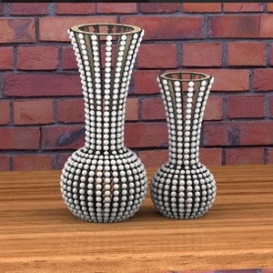 Artcam Cnc Router Vectors 3d Vase Decoration-woodworking Dxf Vector ...