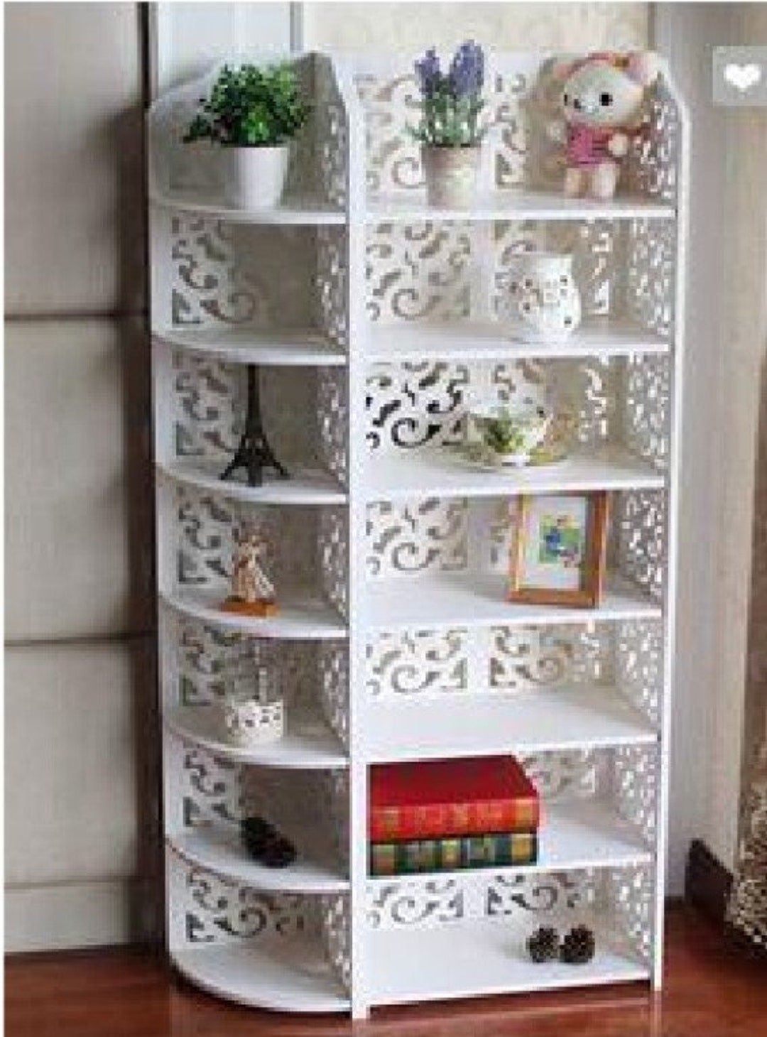 Laser Cut Shelf- Home- Decor- Template CNC Plans-model Puzzle Cut File ...