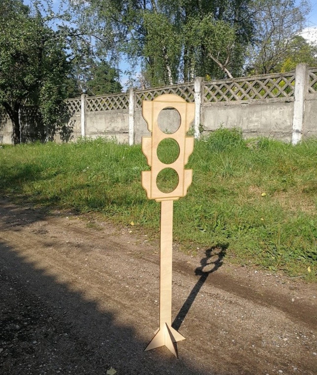 Traffic Light Post Kids Children Toy 3D Model Puzzle File Svg Cdr Dxf ...