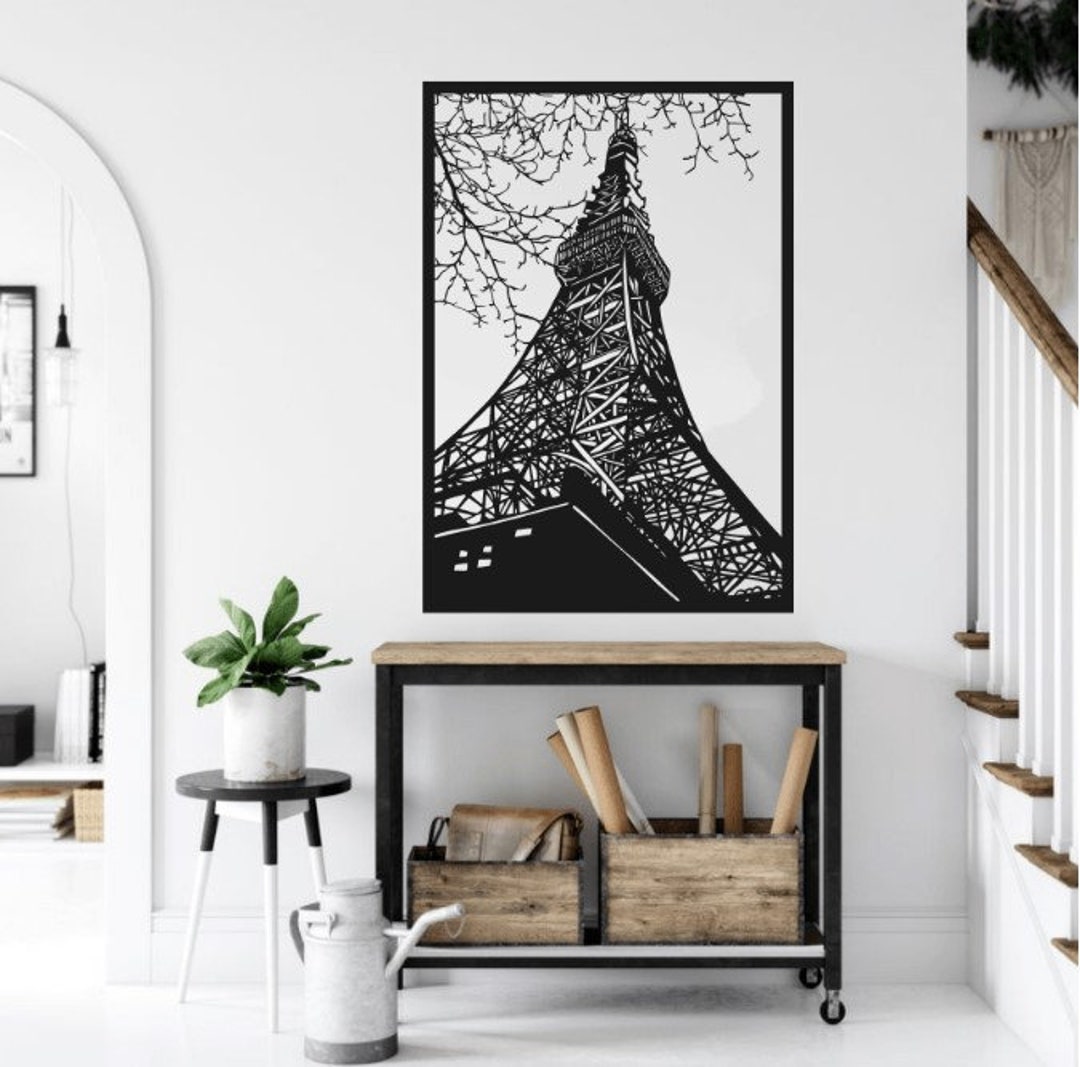 Paris- Wall- Art- for Living- Room- Decor Ideas-living- Room- Wall ...