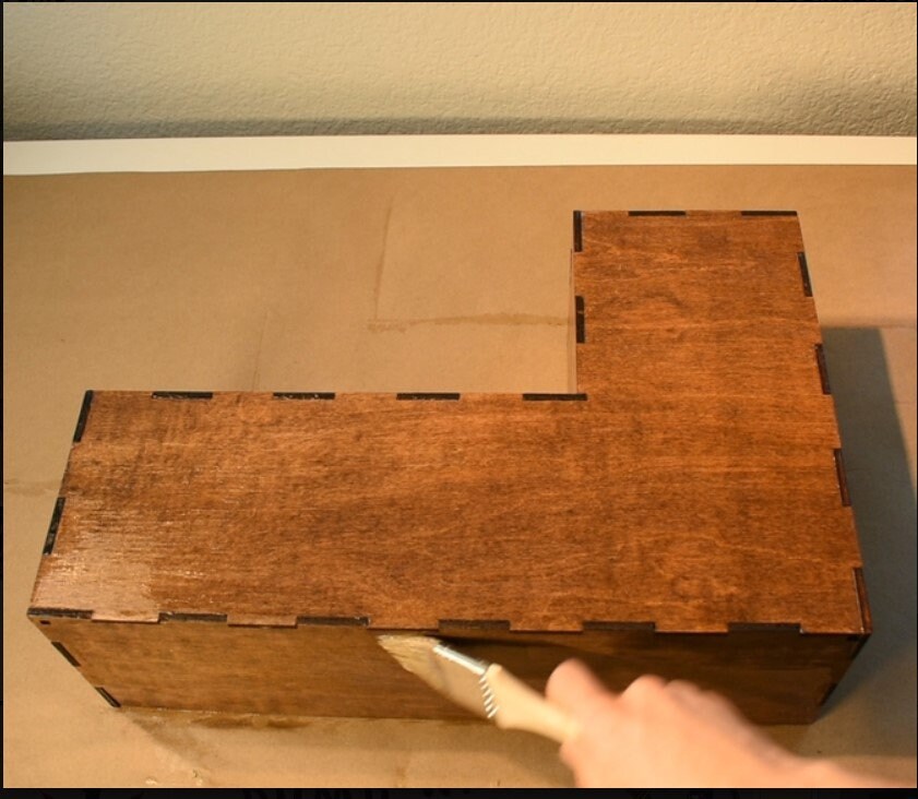 Laser cut modular Shelf 3dmodel Puzzle Tetris cut File - Etsy