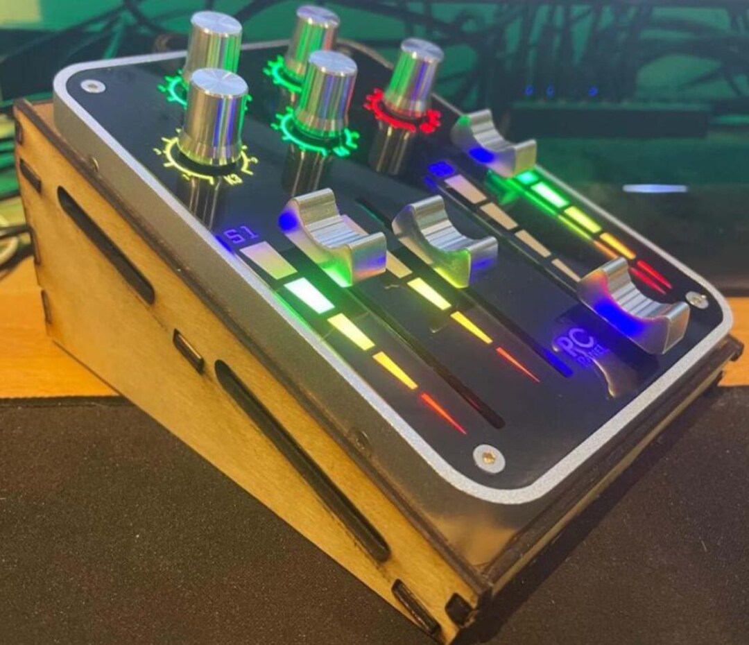 Cut Stand Pcpanel Pro 3D Model Puzzle Cdr File Svg Dxf Vector Instant ...