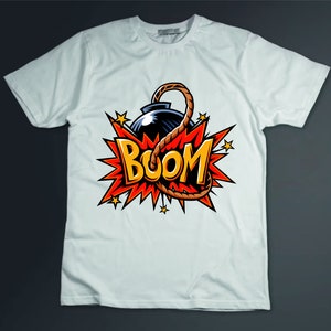 Boom- Svg Png Cut File Vector Digital Cricut Silhouette Instant ...