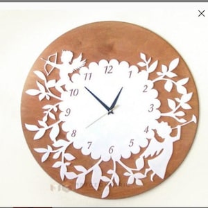 Reloj de pared decorativo 3D cdr svg dxf Vector archivo digital Corte ...