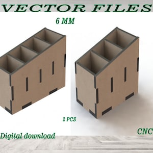 Remote Control Holder 3D Vector File for CNC Laser Cut (DXF, CDR) - Etsy