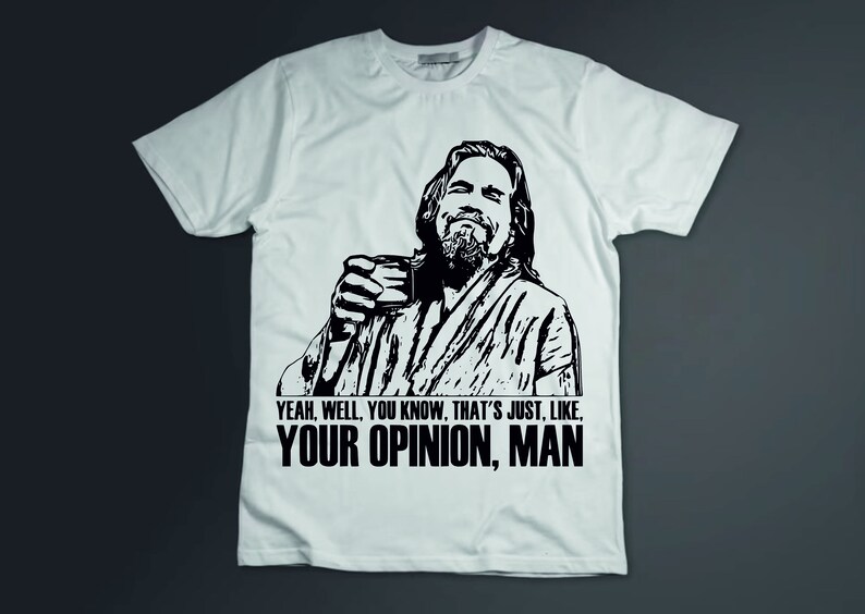 Big Lebowski Svg Cut File Big Lebowski Svg Png Vector Digital - Etsy ...
