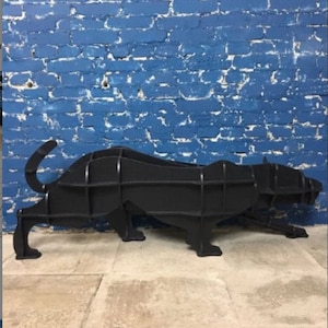 Tiger- Shelf 3d Model Puzzle Dxf Cdr Tiger- 3D Wwooden Files Cnc Dxf ...