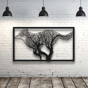 Cut Wolf- Wall- Painting- Frame- Design-cdr-dxf-ai Vector File Instant ...