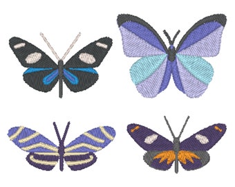 Insect Machine Embroidery Design, 6 Different Designs by 3 Sizes, 11 ...