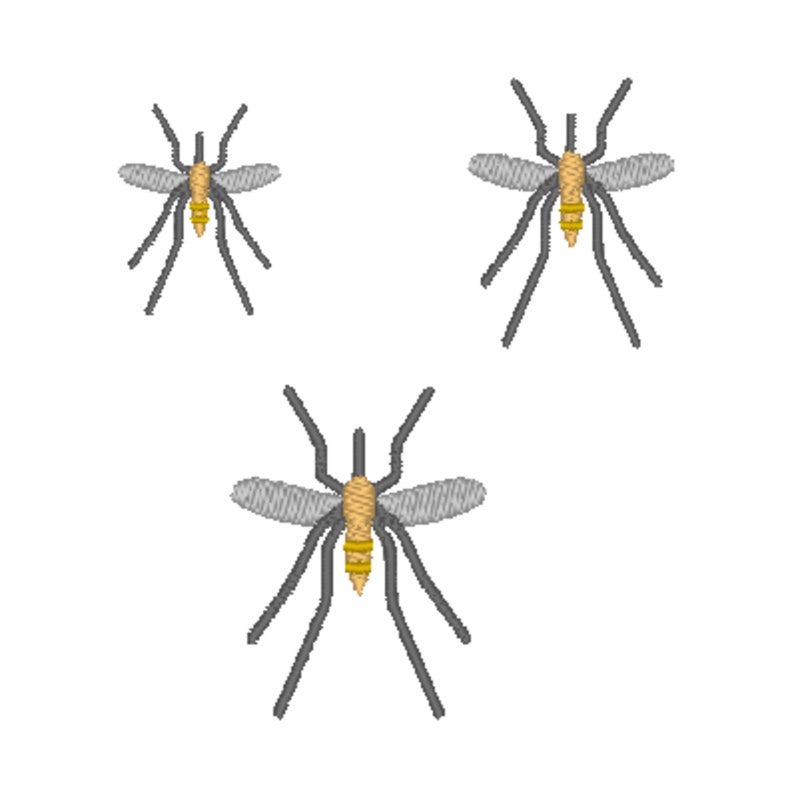 Insect Machine Embroidery Design 6 Different Designs by 3 - Etsy