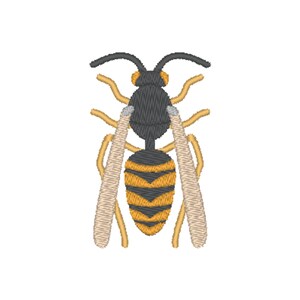 Insect Machine Embroidery Design, 6 Different Designs by 3 Sizes, 11 ...