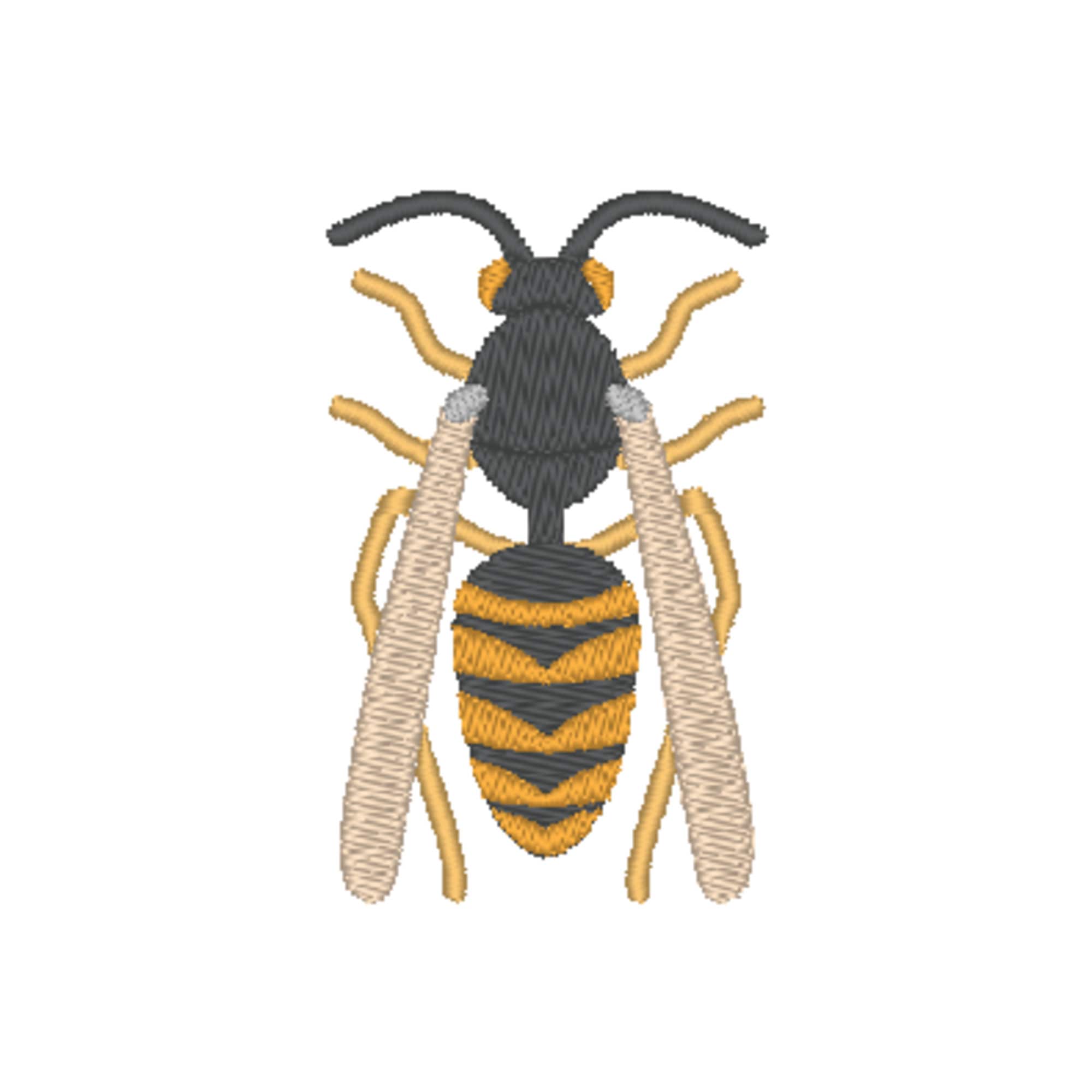 Insect Machine Embroidery Design, 6 Different Designs by 3 Sizes, 11 ...