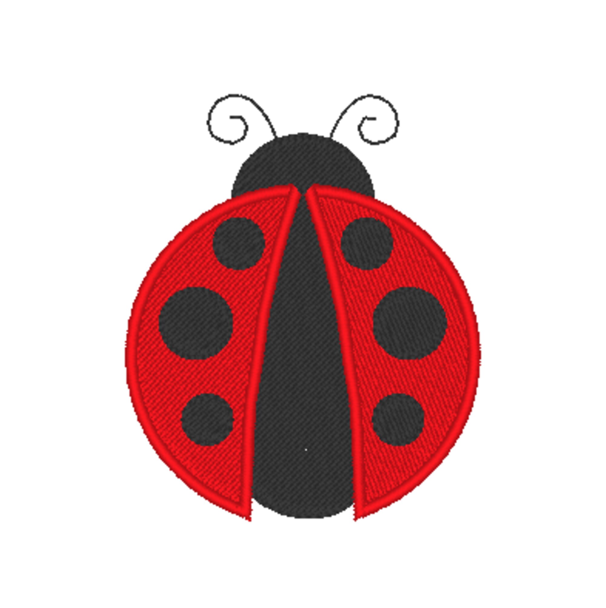 Ladybug Machine Embroidery Design, 3 Sizes, 11 Formats - Etsy