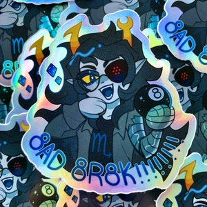 Homestuck Holographic Stickers - Etsy