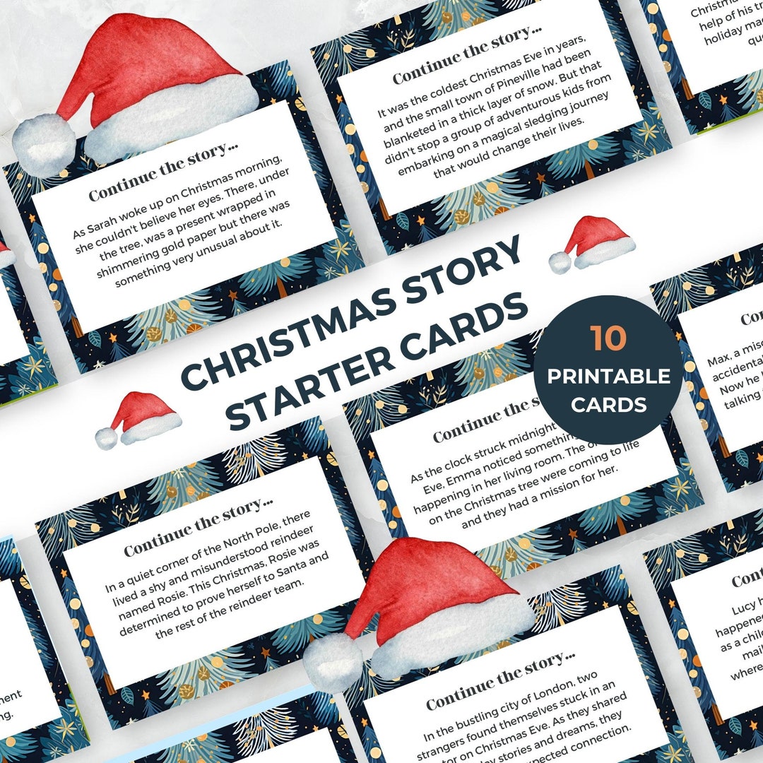 Christmas Story Starters: Festive Writing Prompts and Activities | Key ...