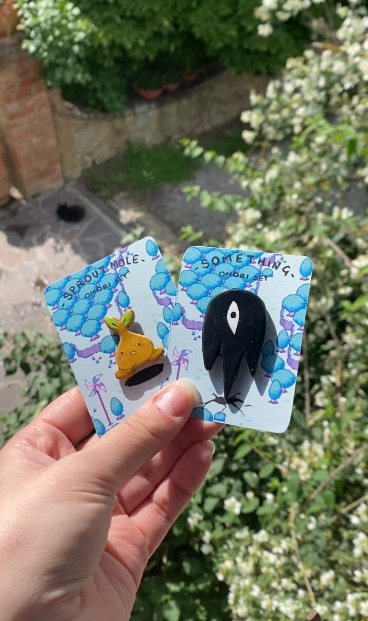 OMORI Clay Pins - Etsy