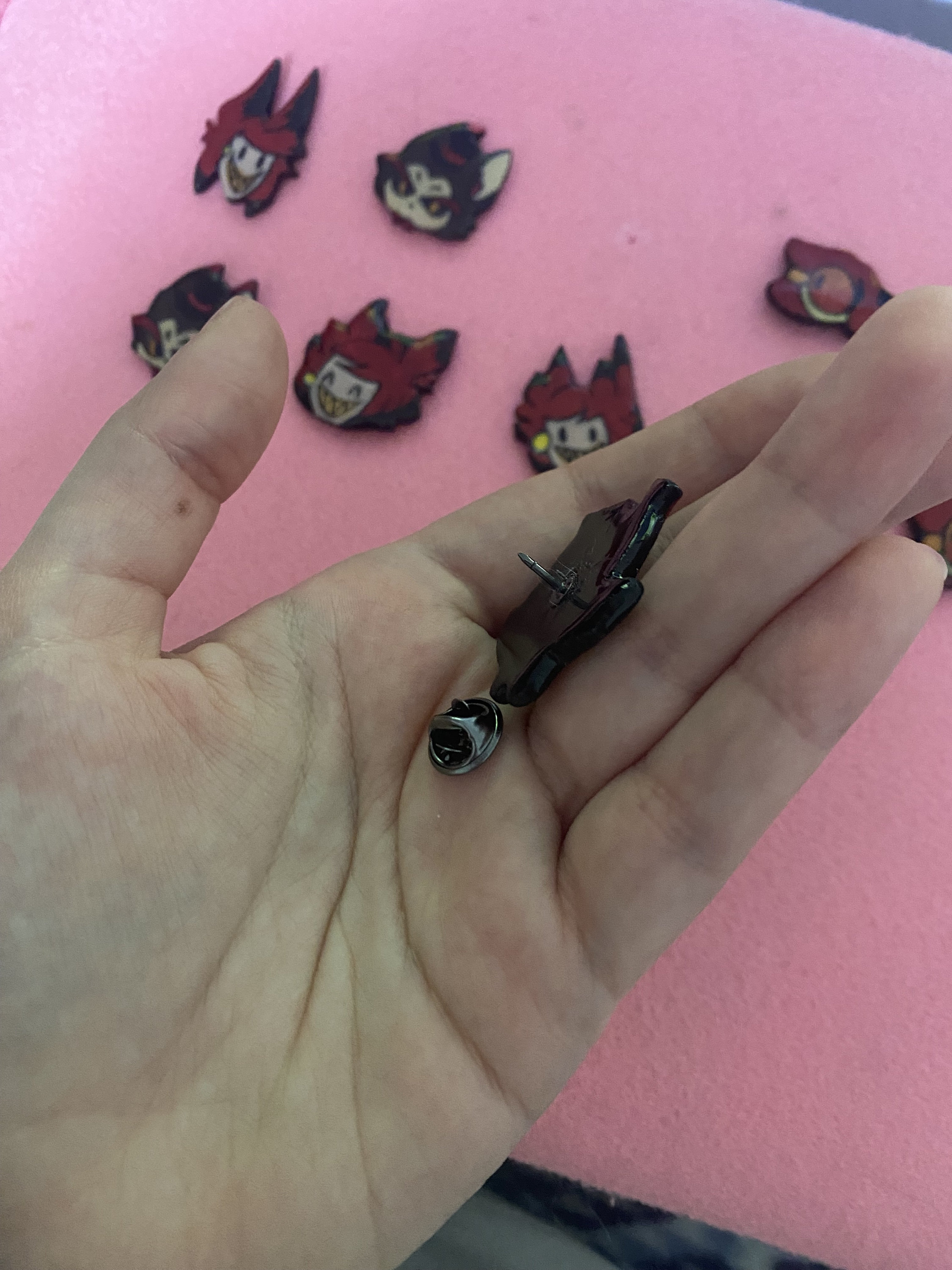 HAZBIN HOTEL Clay Pins // Handmade 3 - Etsy