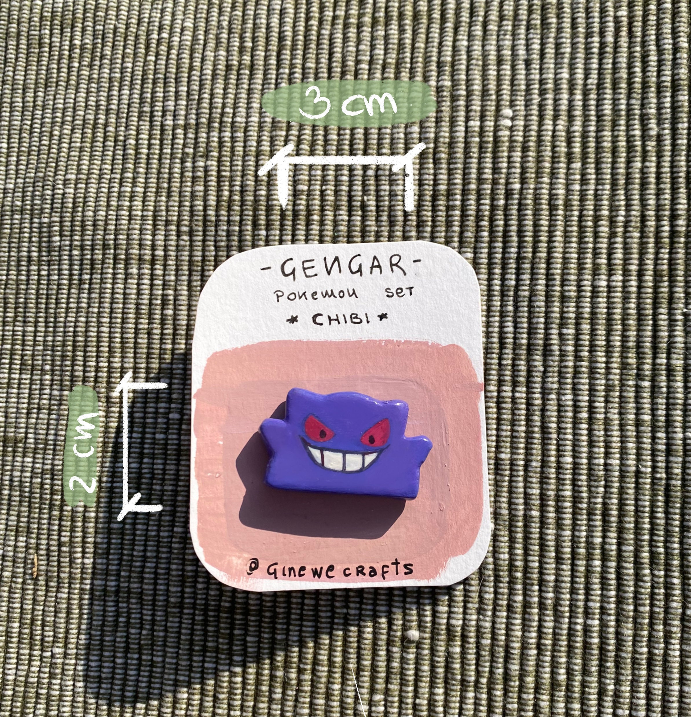 POKÉMON Clay Pins Gengar // Snorlax - Etsy
