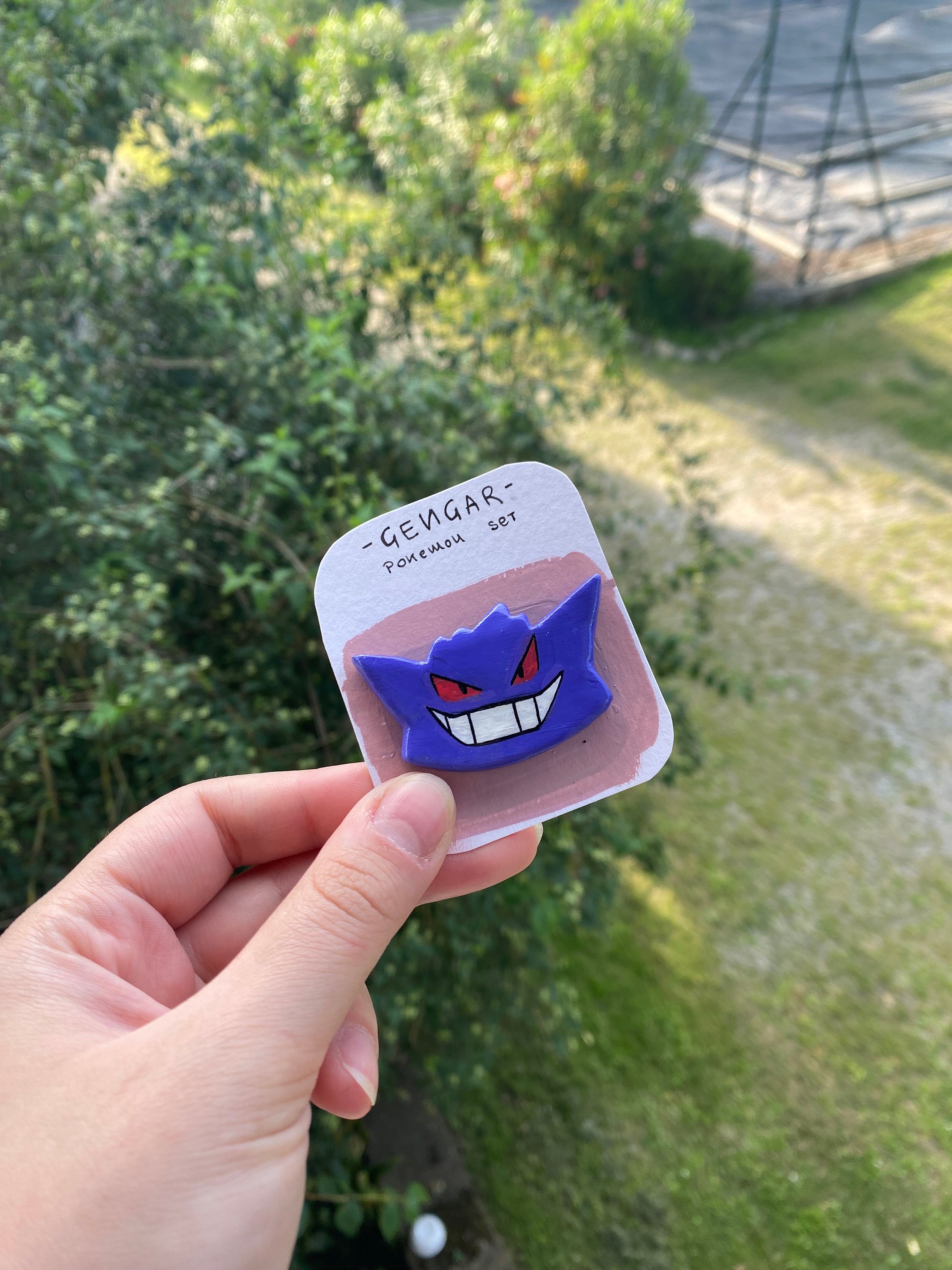 POKÉMON Clay Pins Gengar // Snorlax - Etsy
